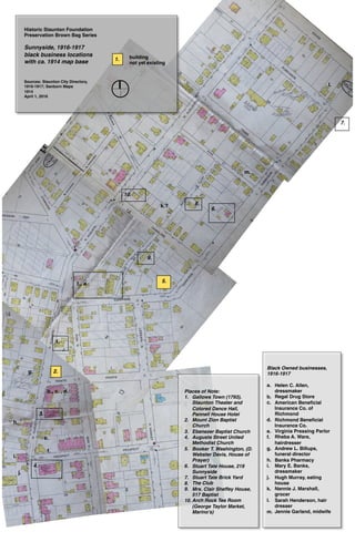 Sunnyside map, Sanborn,1914 | PDF
