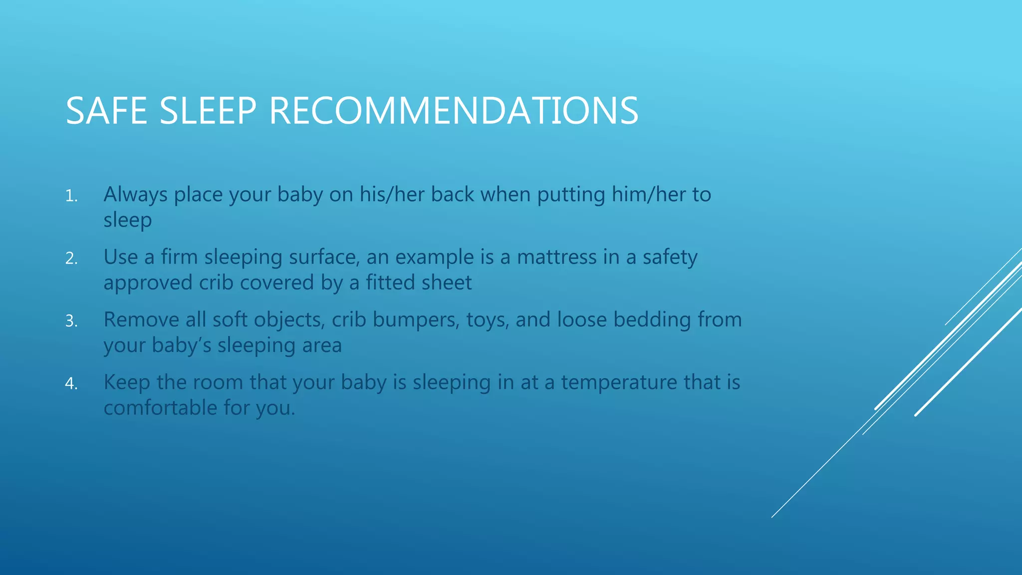 Safe Sleep Presentation | PPTX