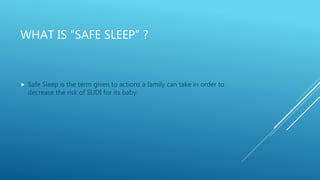 Safe Sleep Presentation | PPTX