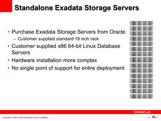 Sun Oracle Exadata Technical Overview V1 | PPT