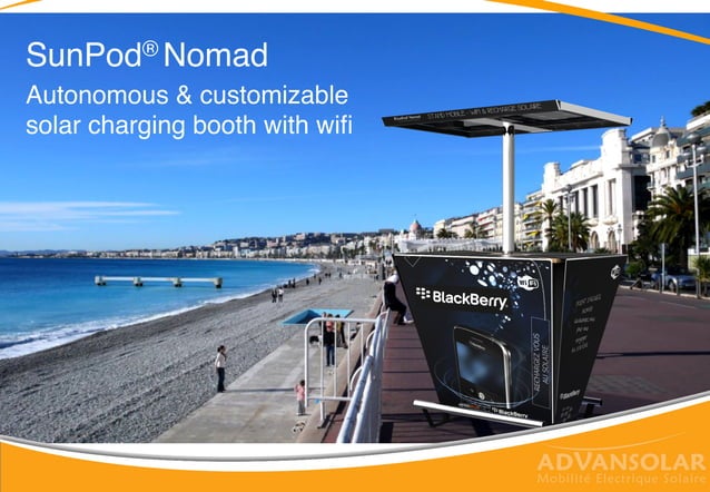 SunPod® Nomad: presentation | PPTX | Smartphones | Consumer Electronics