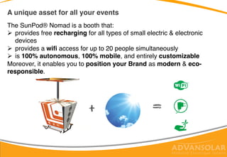 SunPod® Nomad: presentation | PPTX