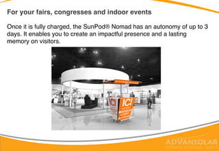 SunPod® Nomad: presentation | PPTX