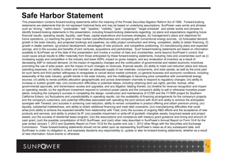 Sun Power Presentation | PDF