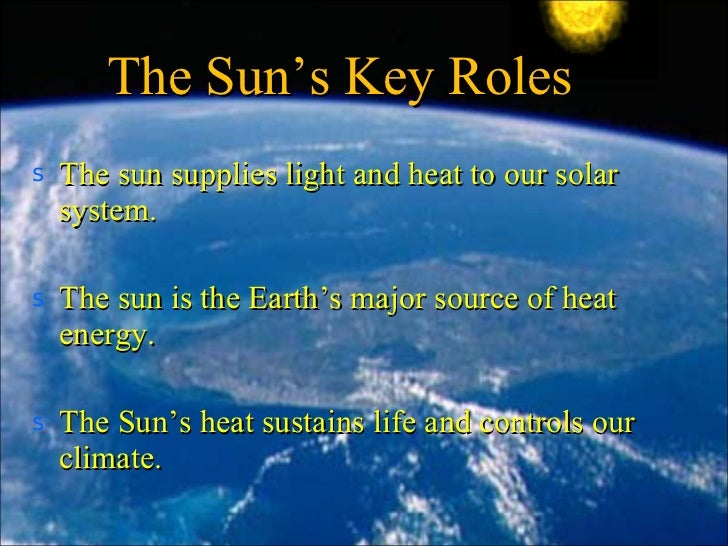 Sun's Effect on Weather