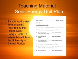 Solar Energy Presentation | PPTX