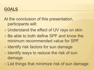 Sun Protection | PPTX