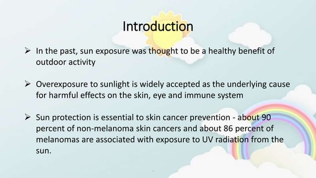 Sun Protection (Classification of Sunscreen and SPF) | PPTX