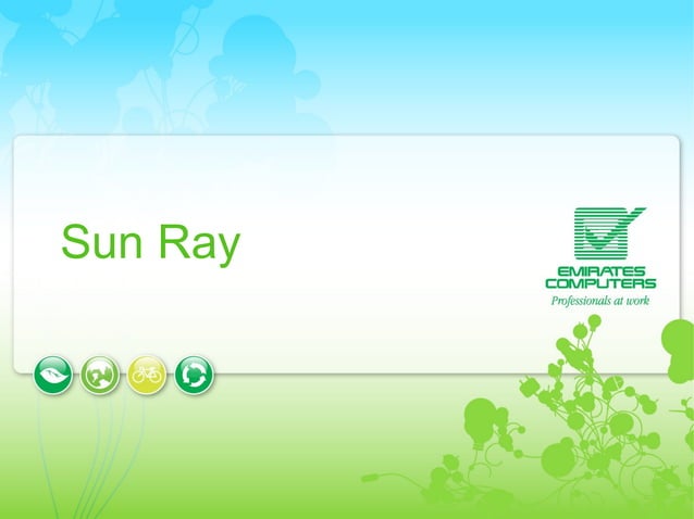 Sunray Presentation | PPT