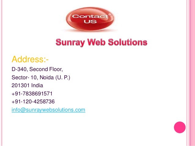 Sunray Web Solutions Services