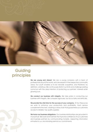 Sun Resources profile | PDF