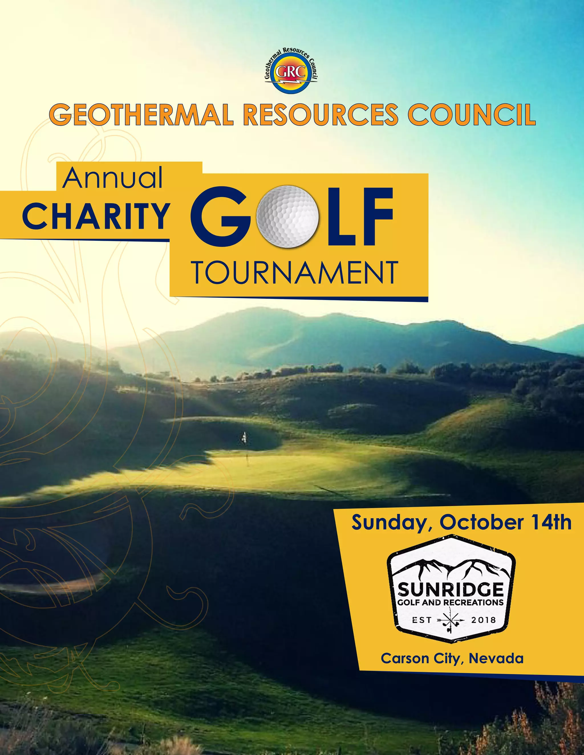 GRC Annual Charity Golf Tournament | PDF
