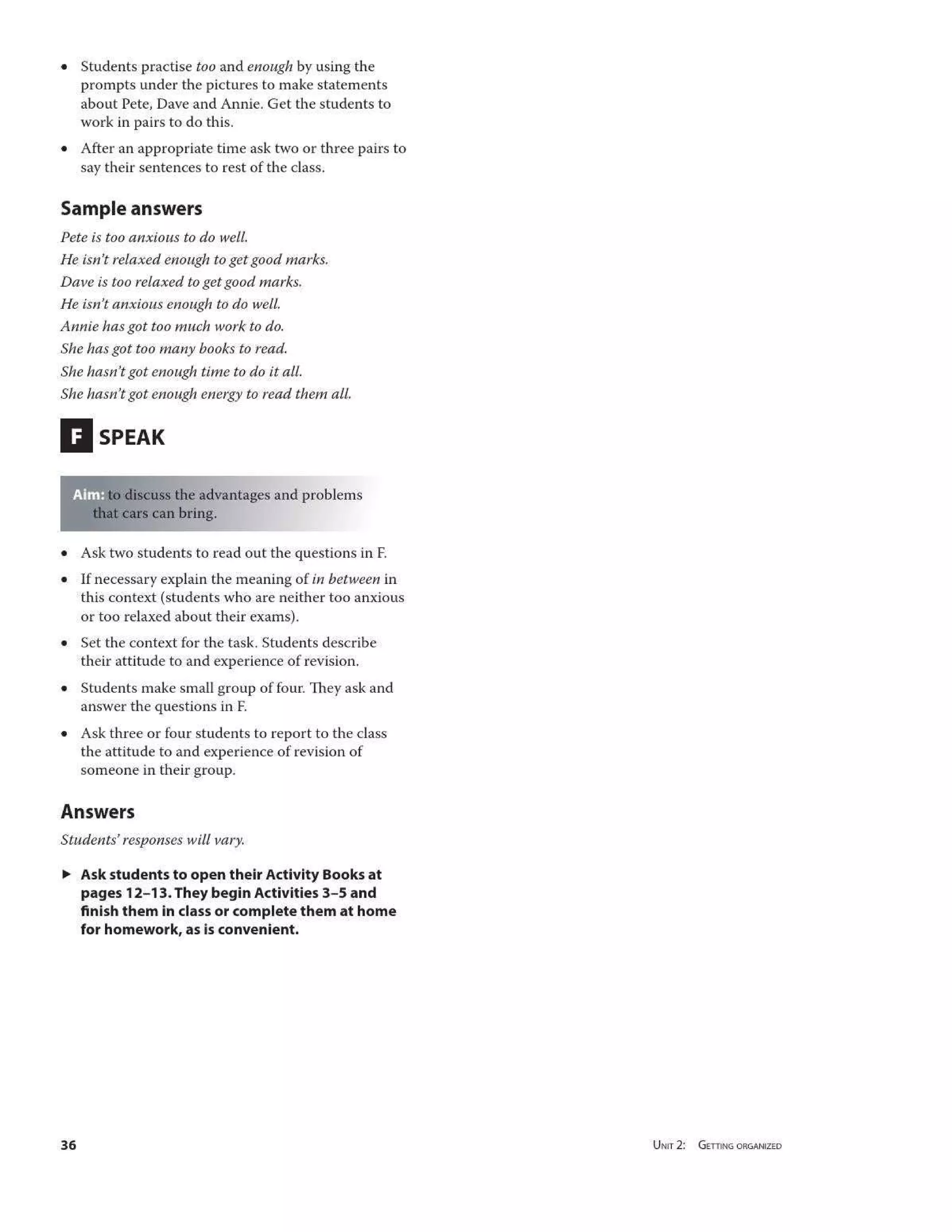 Sunrise 12 Teacher's Book | PDF