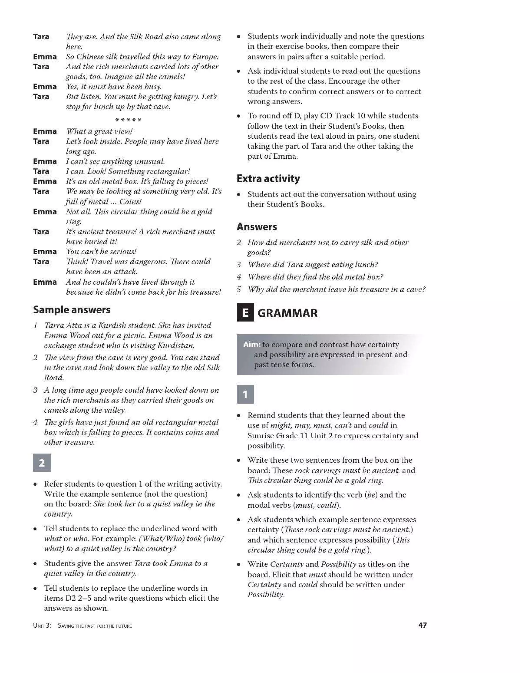 Sunrise 12 Teacher's Book | PDF
