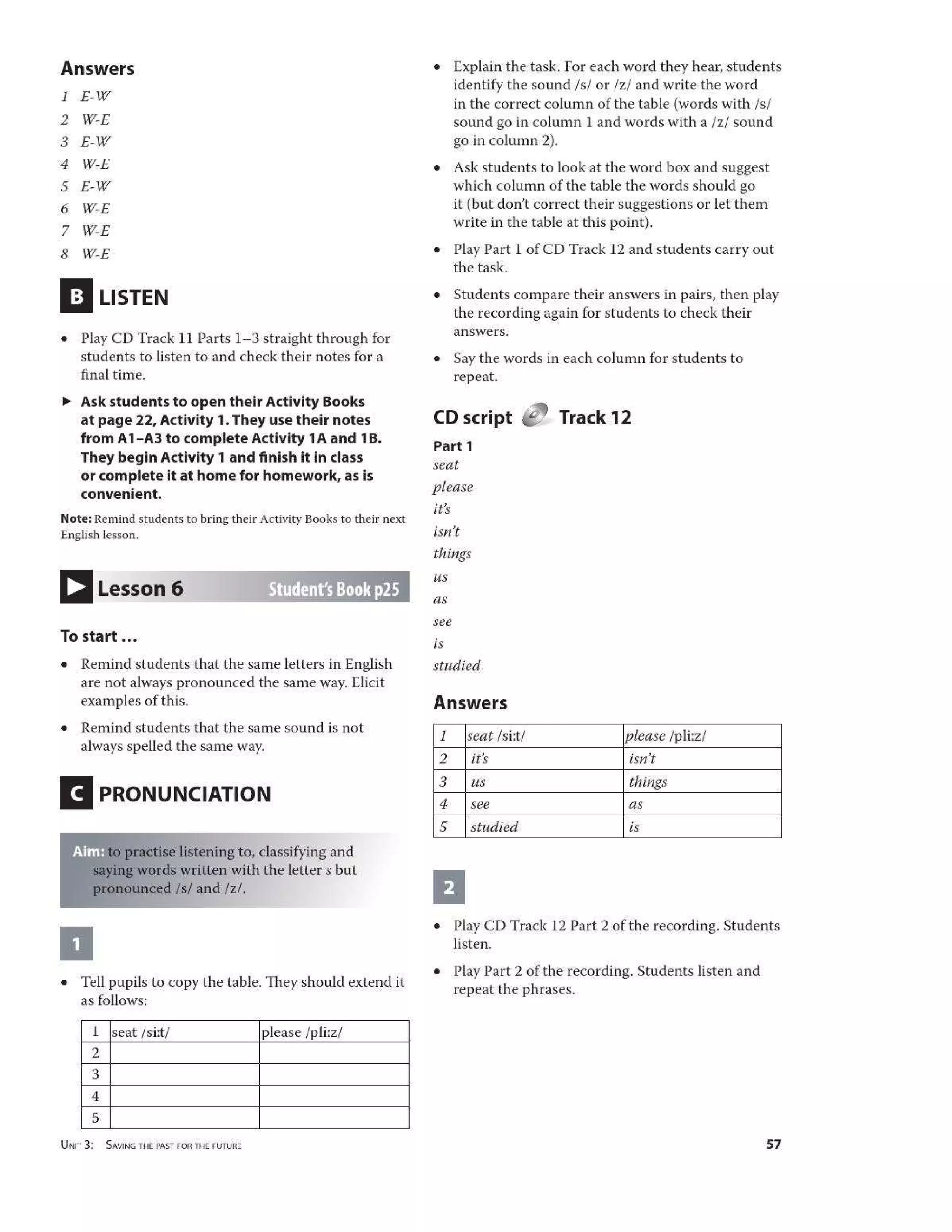 Sunrise 12 Teacher's Book | PDF