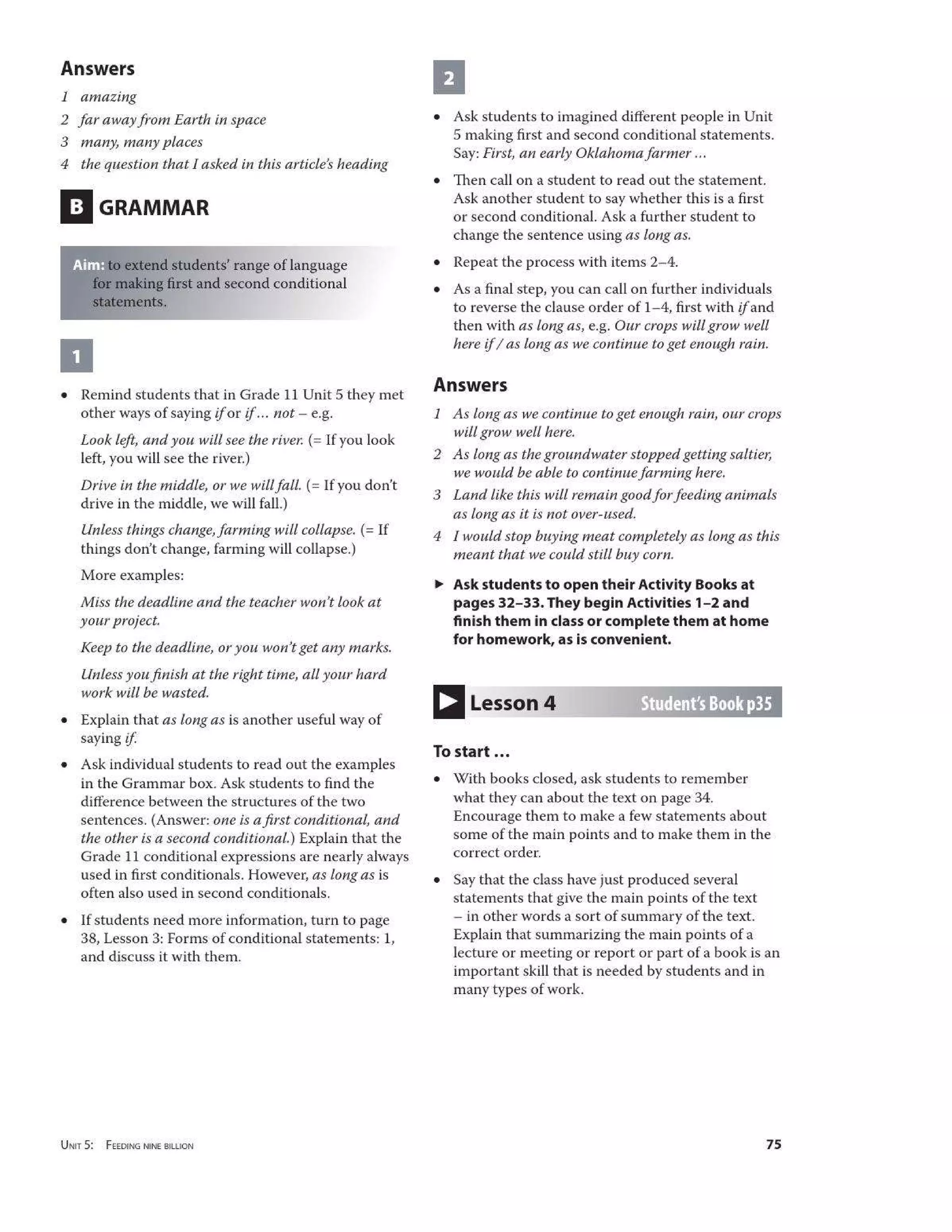 Sunrise 12 Teacher's Book | PDF
