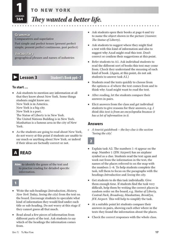 Sunrise 12 Teacher's Book | PDF