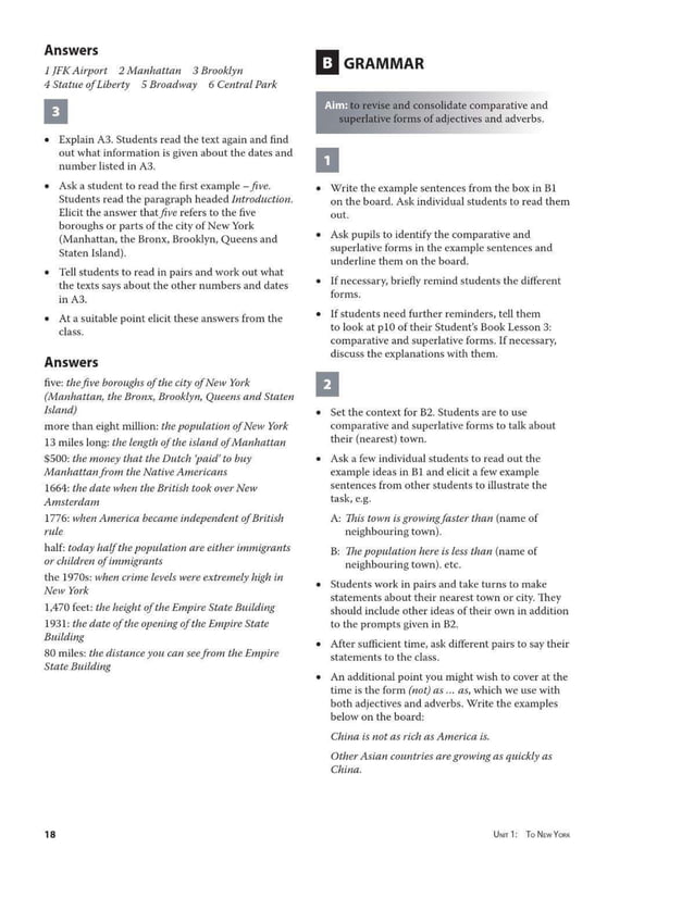 Sunrise 12 Teacher's Book | PDF