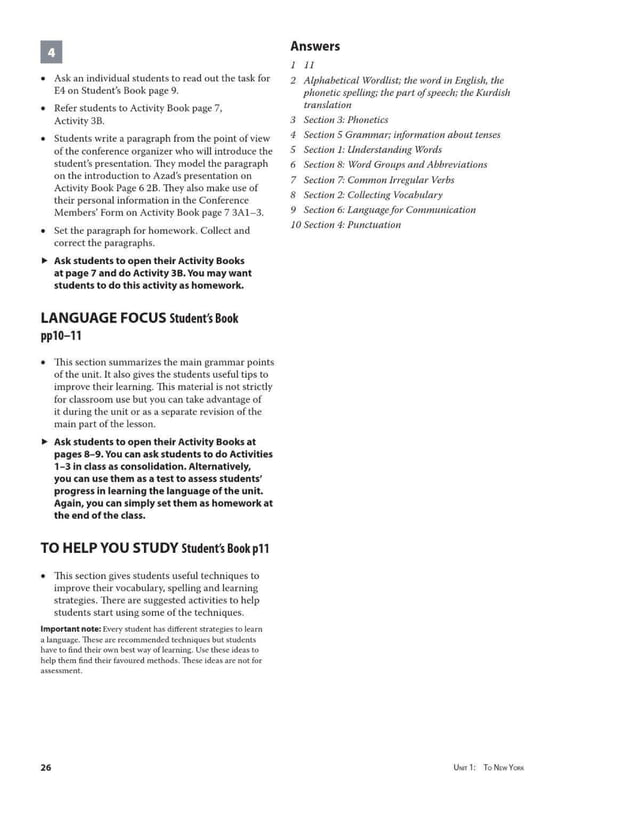 Sunrise 12 Teacher's Book | PDF