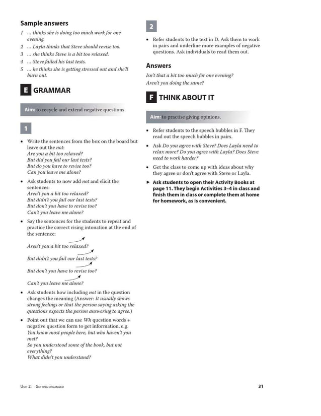 Sunrise 12 Teacher's Book | PDF