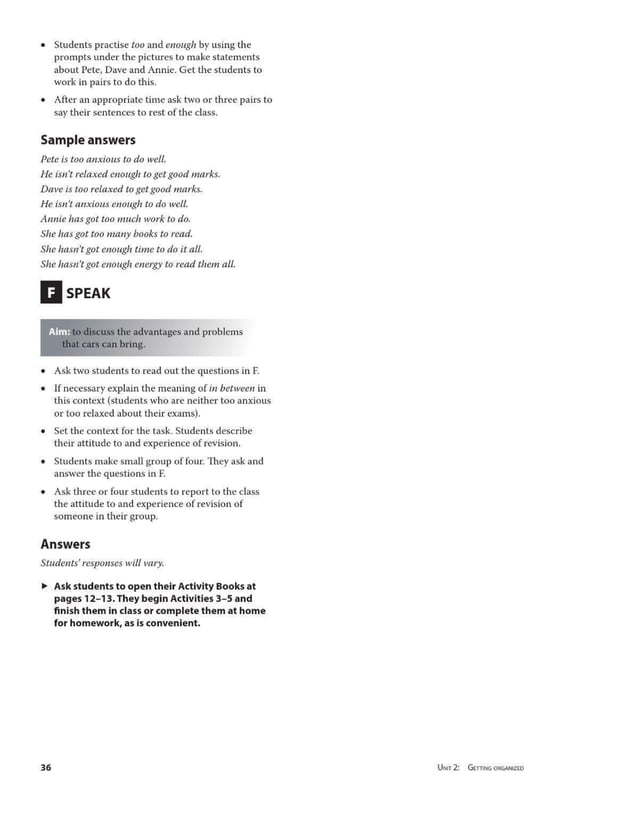 Sunrise 12 Teacher's Book | PDF