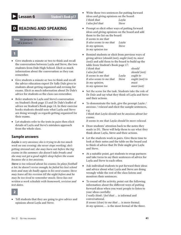 Sunrise 12 Teacher's Book | PDF