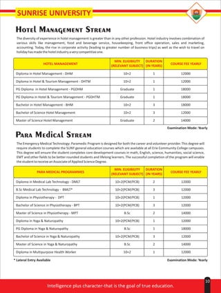 Sunrise information brochure | PDF