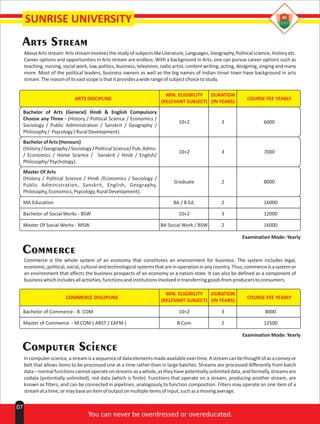 Sunrise information brochure | PDF