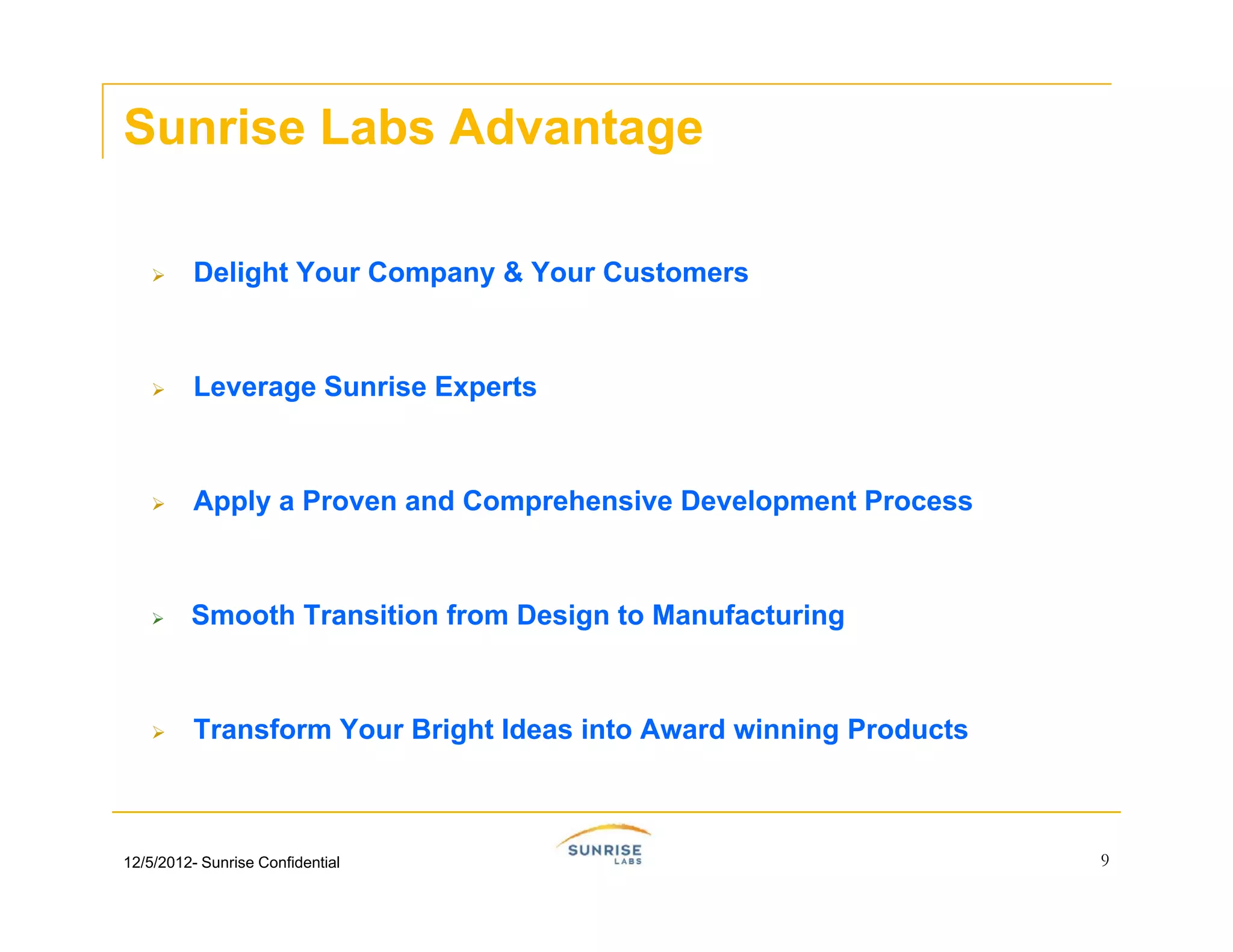 Sunrise presentation | PPT