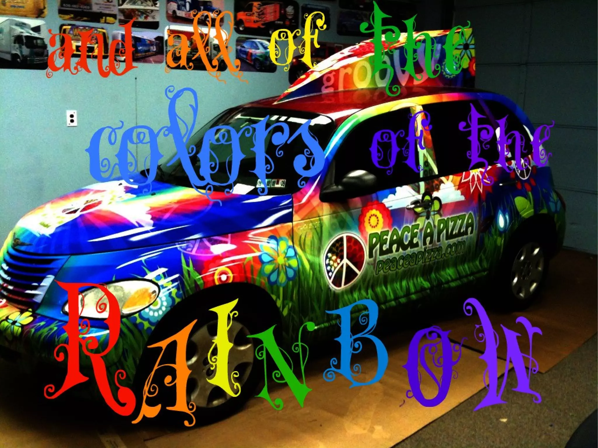 Sunrise Signs Vehicle Wrap Rainbow | PPT