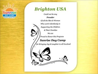 Sunrise sunday journal | PPT