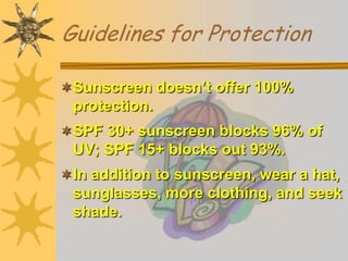 Sun safety | PPT