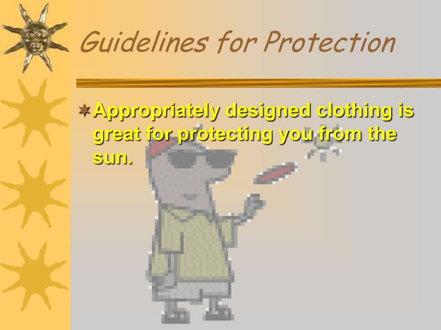 Sun safety | PPT