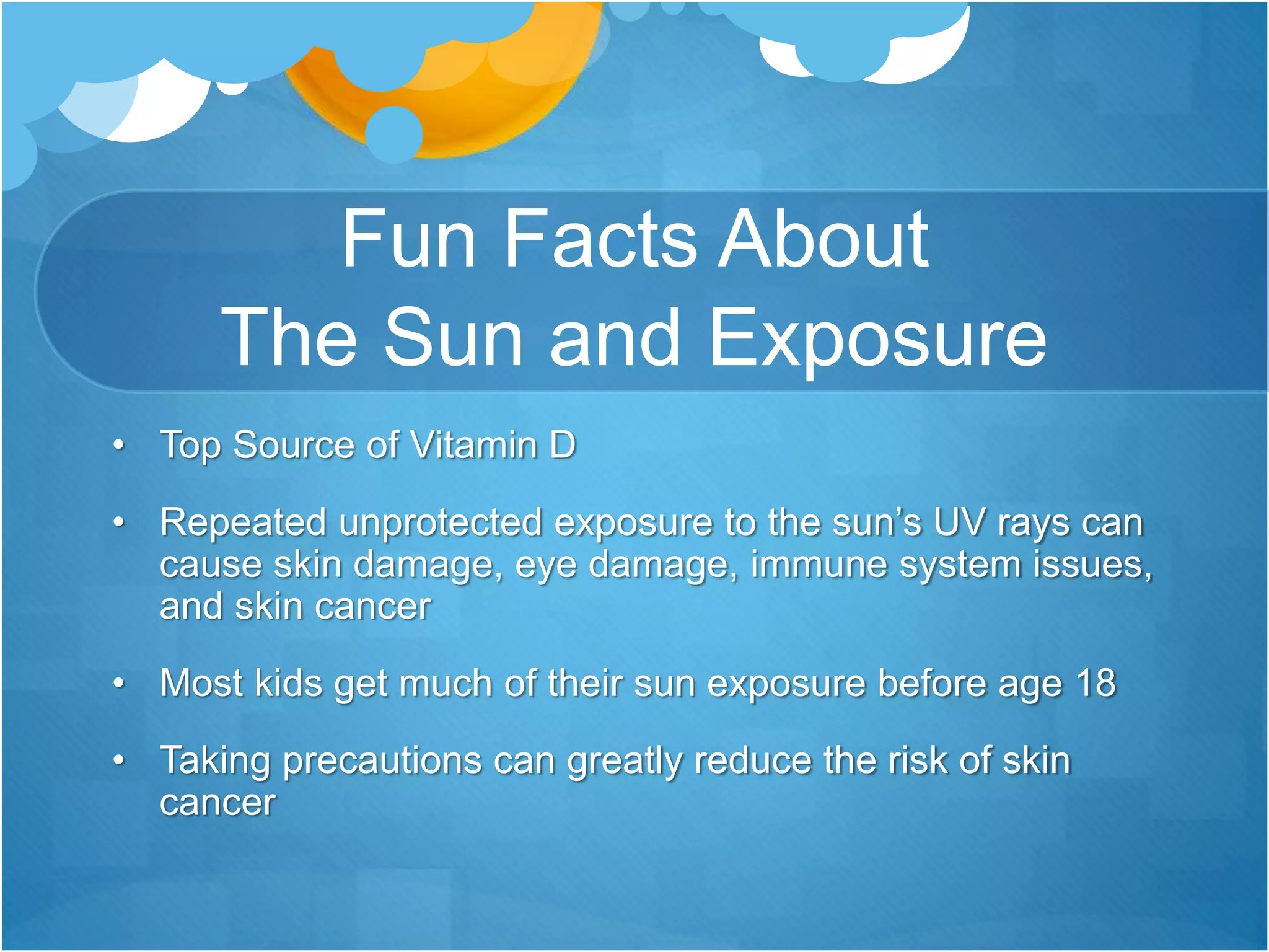 Sun Safety | PPTX