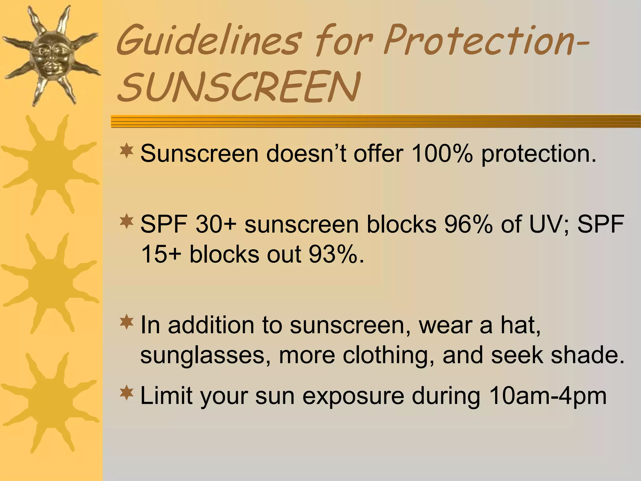Sun Safety | PPT