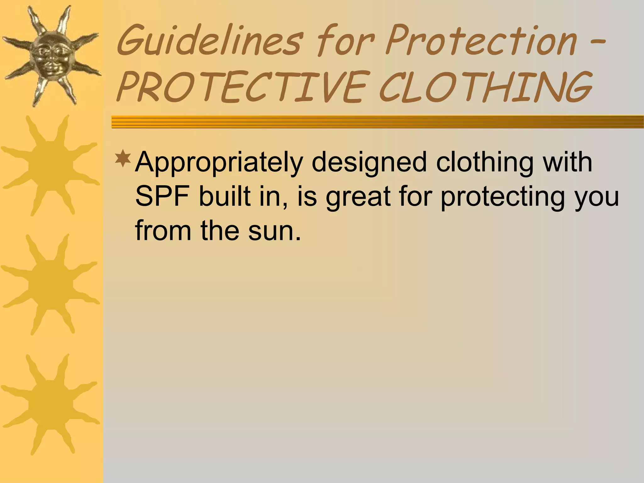 Sun Safety | PPT