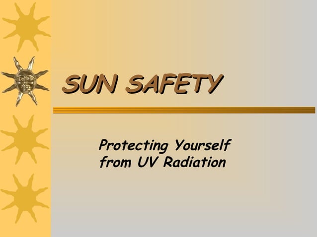 Sun Safety | PPT
