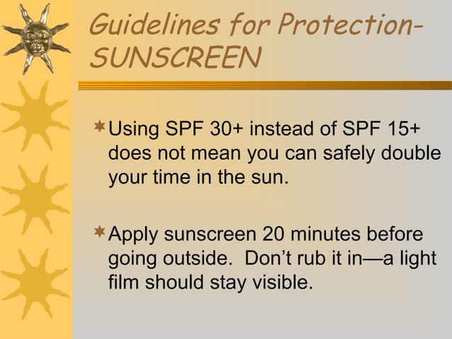 Sun Safety | PPT