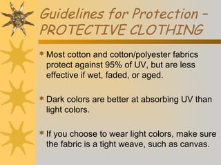 Sun Safety | PPT