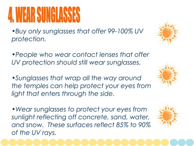 Sun protection Safety Tips | PPT