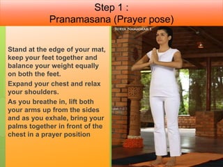 Sun salutation | PPTX