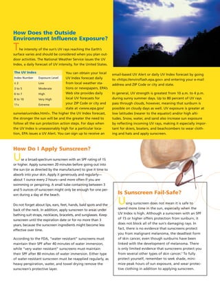 Sunscreen | PDF
