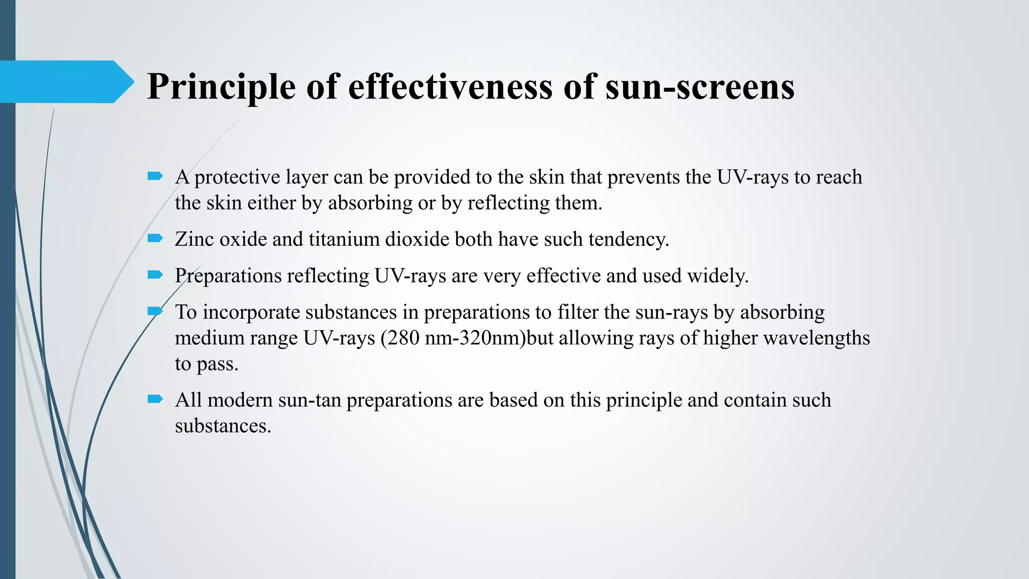 Sunscreen, Classifications, Sun Protection Factor(SPF), Regulatory aspects | PPTX