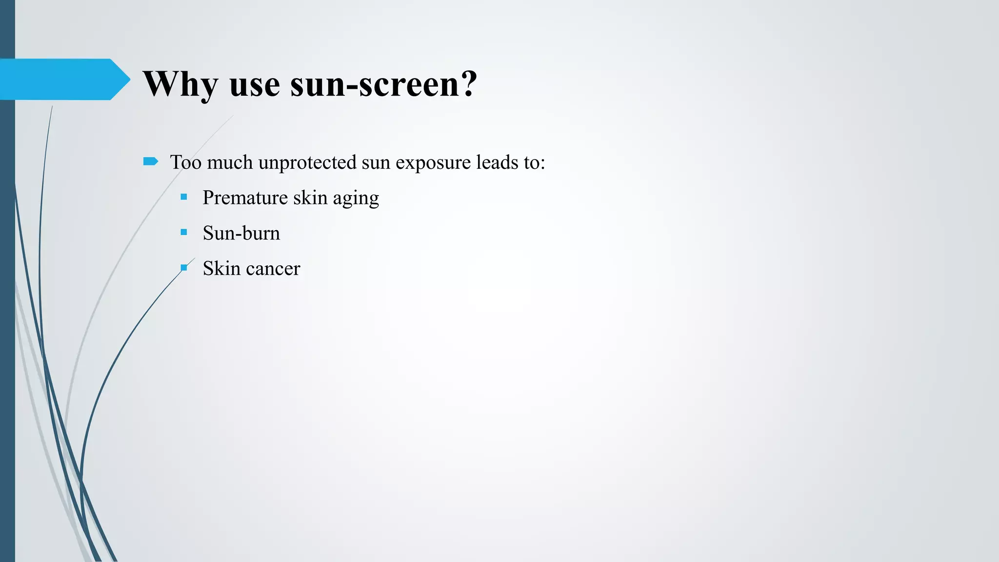 Sunscreen, Classifications, Sun Protection Factor(SPF), Regulatory ...