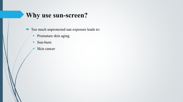 Sunscreen, Classifications, Sun Protection Factor(SPF), Regulatory aspects | PPTX | Skin Care ...