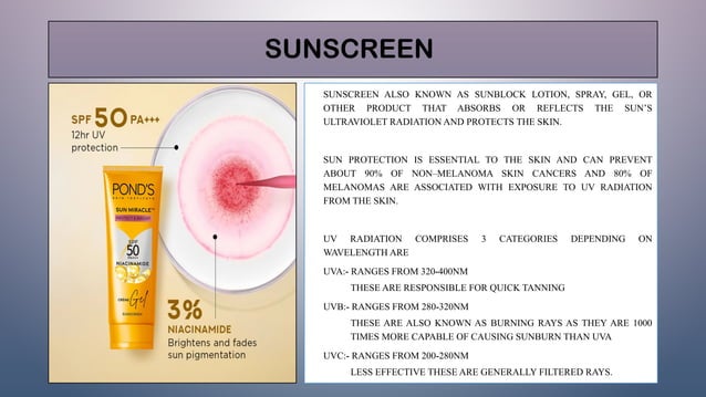 sunscreen, classification and mechanism of action.pptx