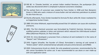 sunscreen a review.pptx | Skin Care | Beauty