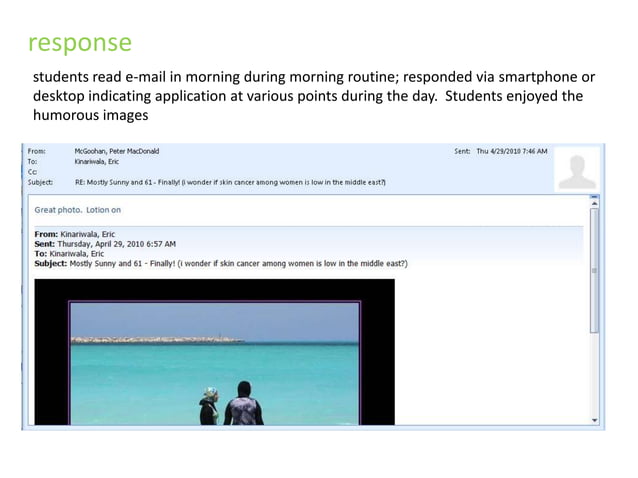 Sunscreen project in class pres | PPTX