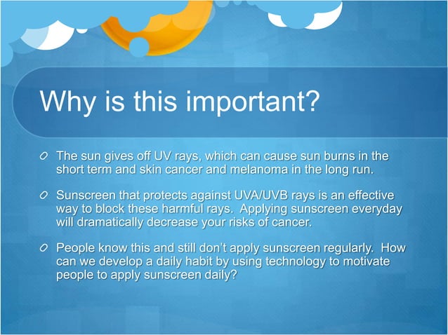 SunCast Sunscreen Project | PPT