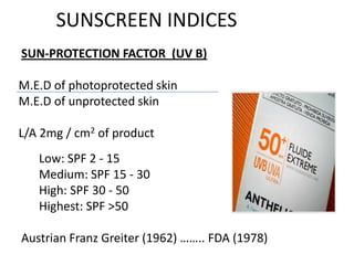 Sunscreens by Aseem | PPTX